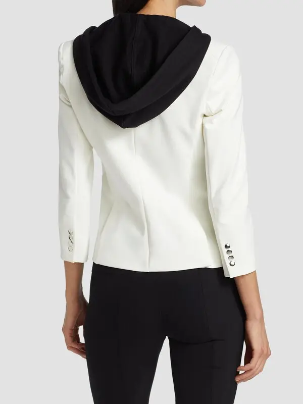 Veronica Beard Hooded Dickey - Black