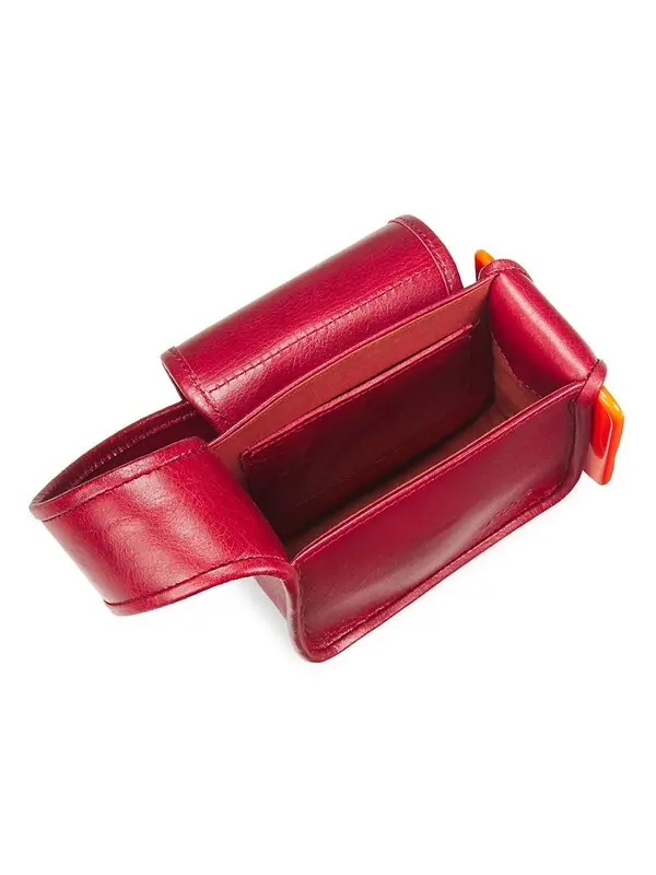 EDAS Mini Yshaia Leather Shoulder Bag