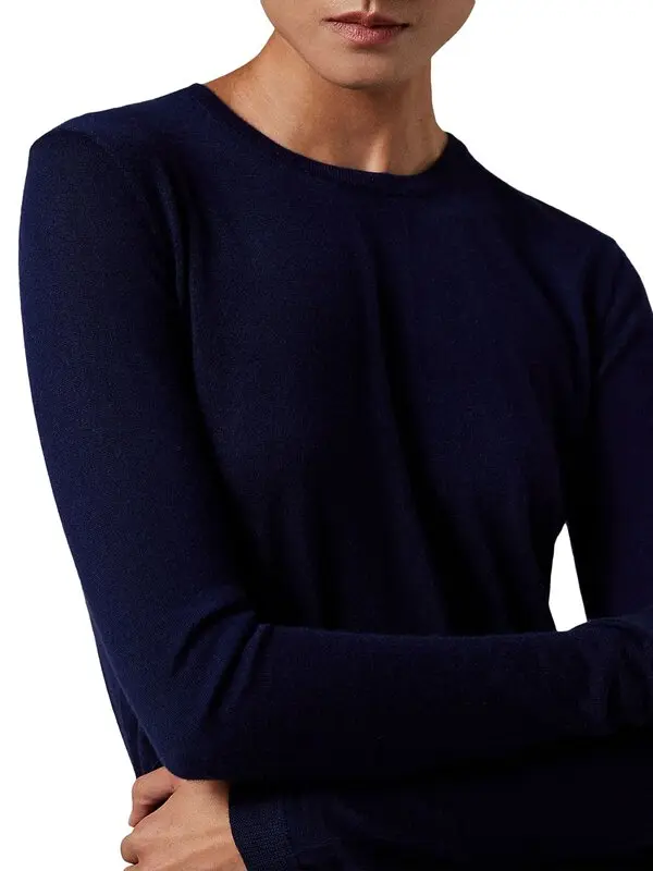 Ralph Lauren Cashmere Crewneck Sweater - Lux Navy