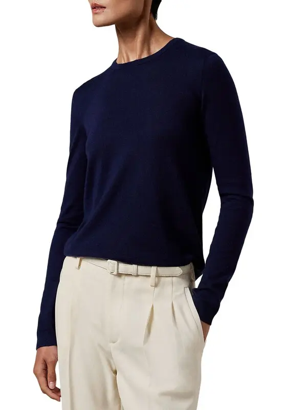 Ralph Lauren Cashmere Crewneck Sweater - Lux Navy