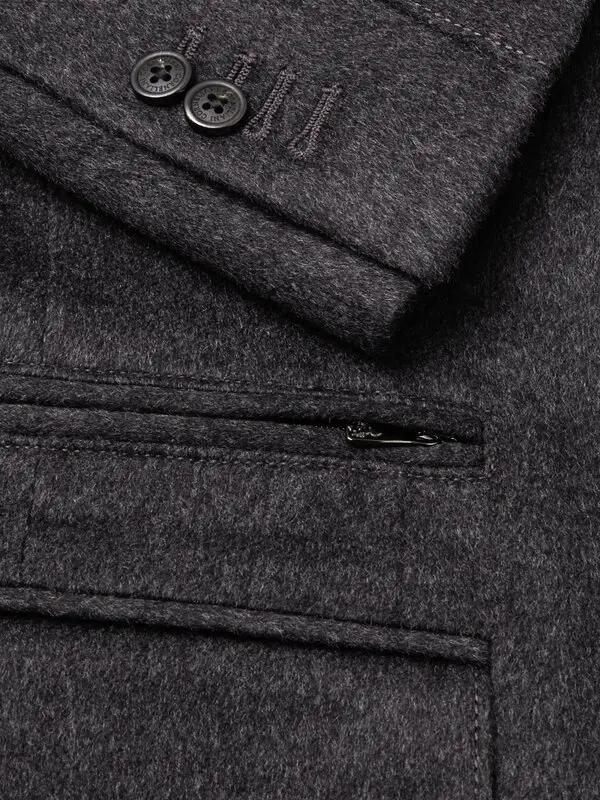 Corneliani Char Id Topcoat - Grey