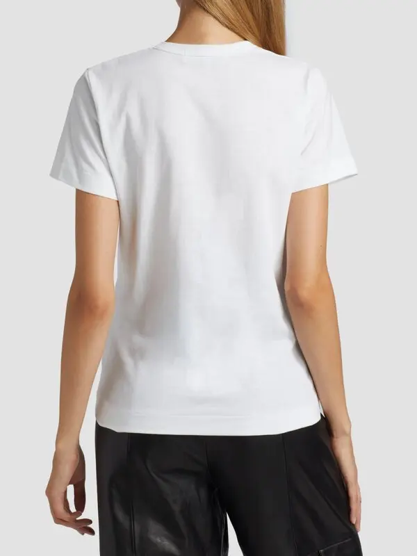 Play Comme Des Garcon Heart Cotton T-shirt