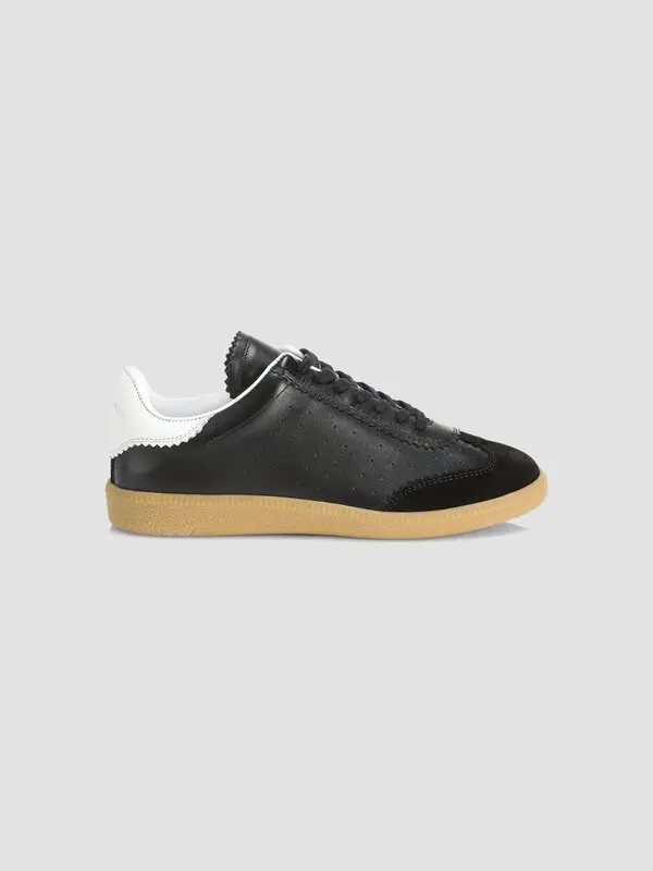 Isabel Marant Étoile Bryce Basic Leather Sneakers - Black
