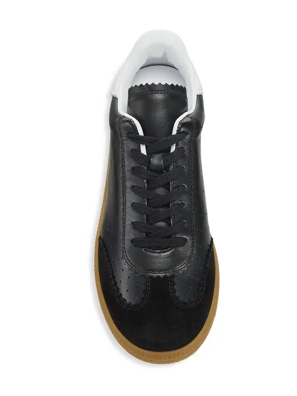 Isabel Marant Étoile Bryce Basic Leather Sneakers - Black