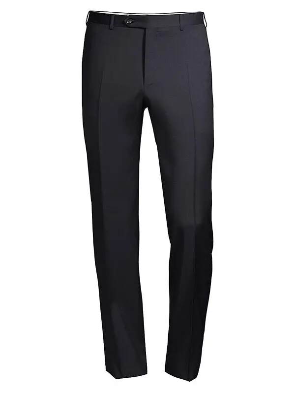Canali Slim-fit Wool Trousers