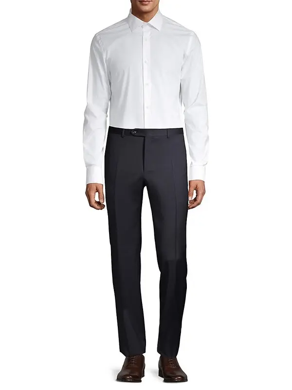 Canali Slim-fit Wool Trousers