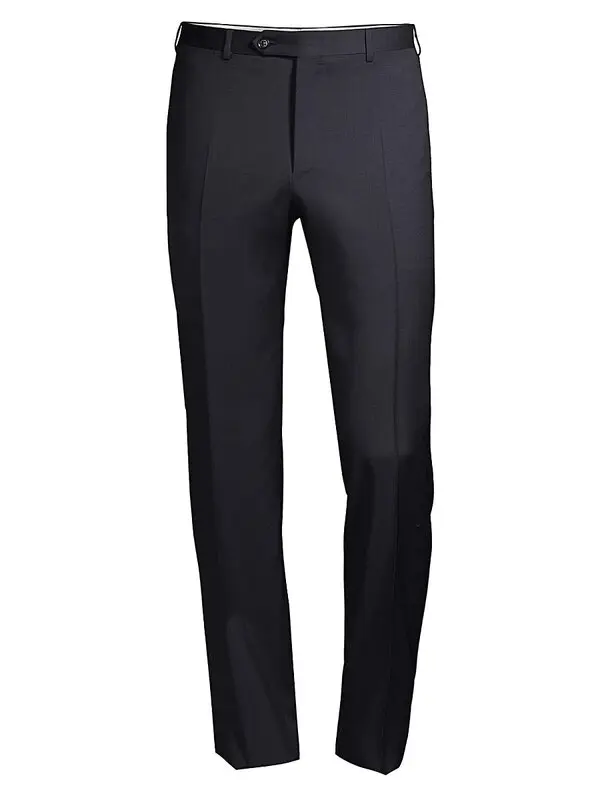 Canali Slim-fit Wool Trousers