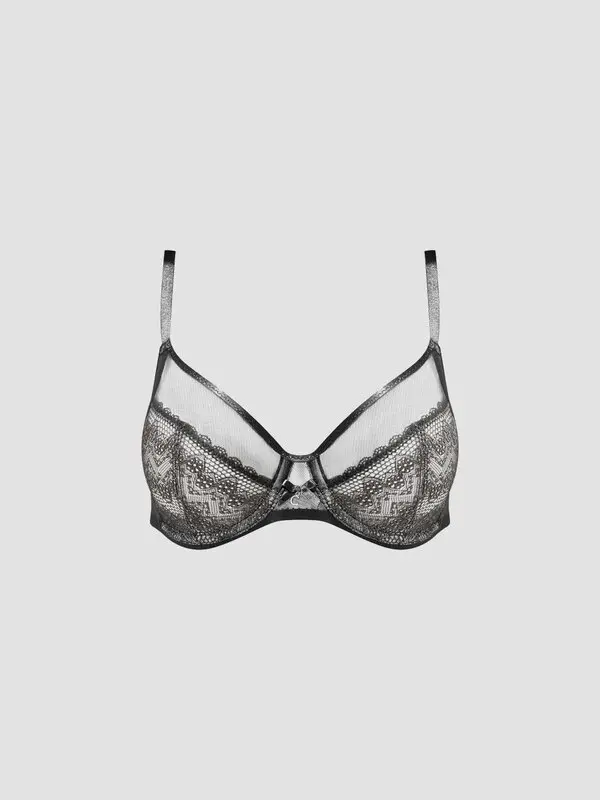 Chantelle Revele Moi Perfect Fit Underwire Bra - Black