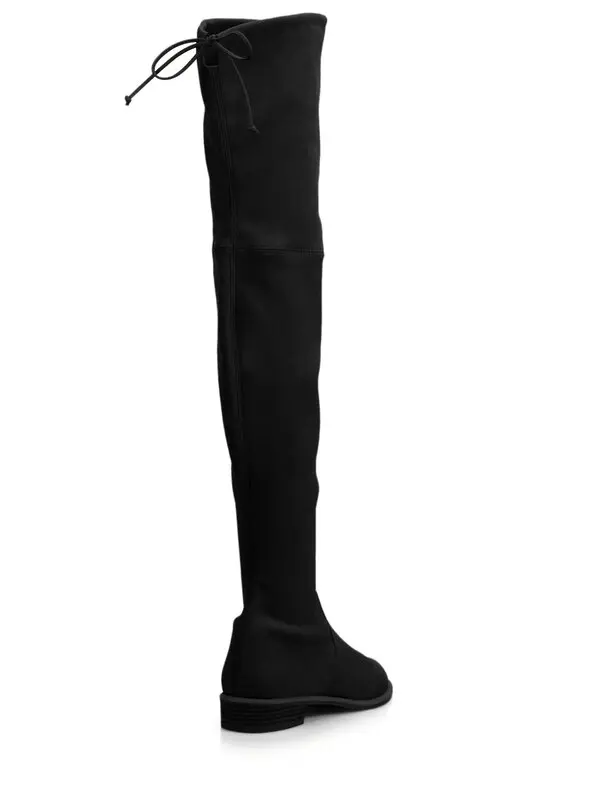 STUART WEITZMAN Lowland Suede Thigh-high Boots