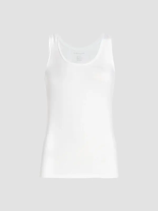Majestic Filatures Soft Touch Scoop-neck Tank - Blanc