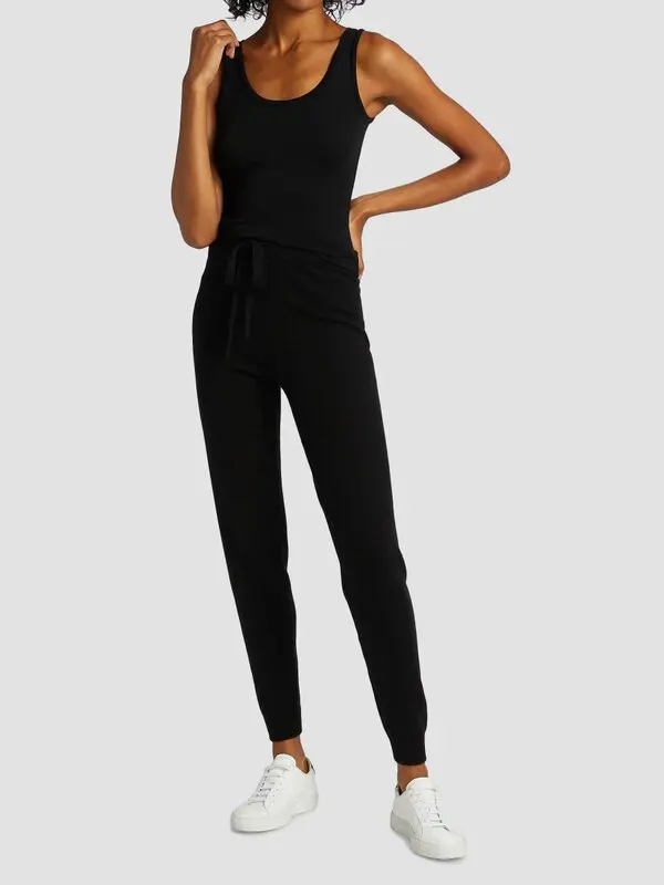 Majestic Filatures Soft Touch Scoop-neck Tank - Noir