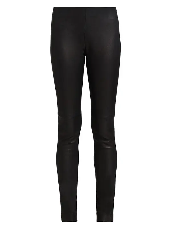 Akris Fancy Leather Pants