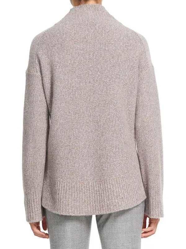 Theory Karenia Mockneck Cashmere Sweater Size