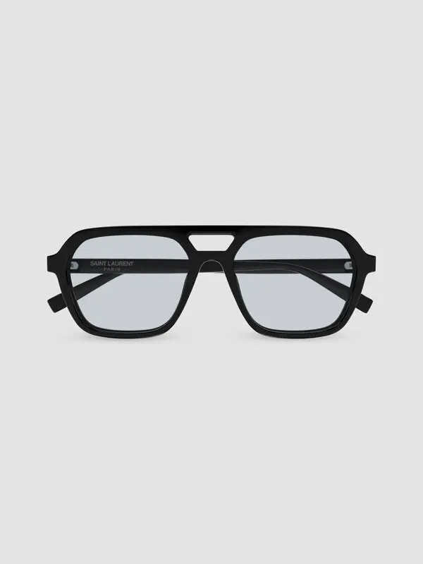 Saint Laurent 57mm Aviator Sunglasses