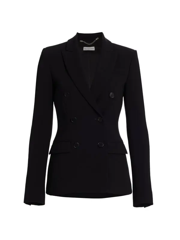 Altuzarra Indiana Double-breasted Jacket - Black