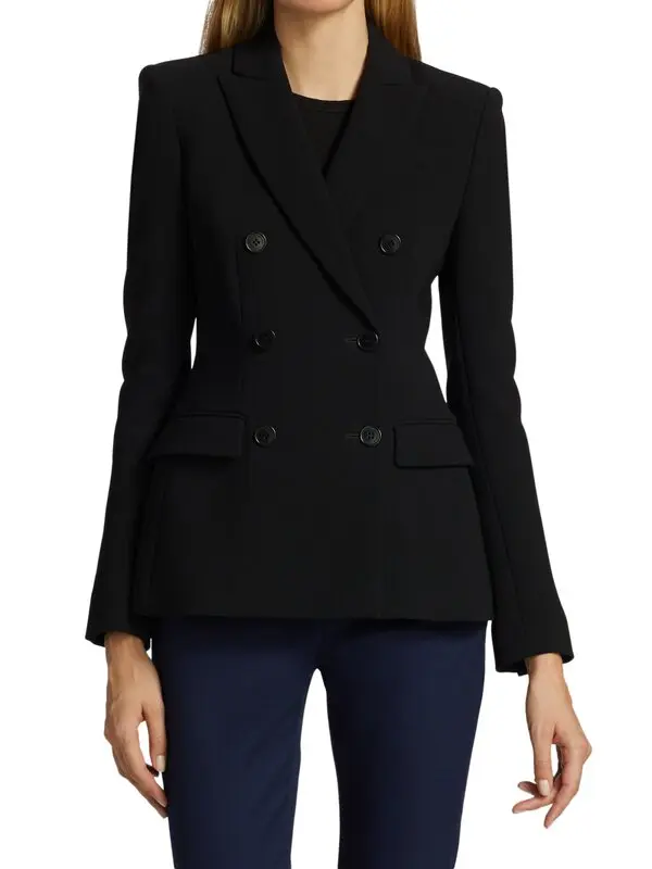 Altuzarra Indiana Double-breasted Jacket - Black