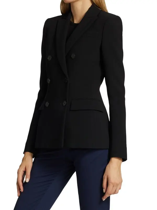 Altuzarra Indiana Double-breasted Jacket - Black