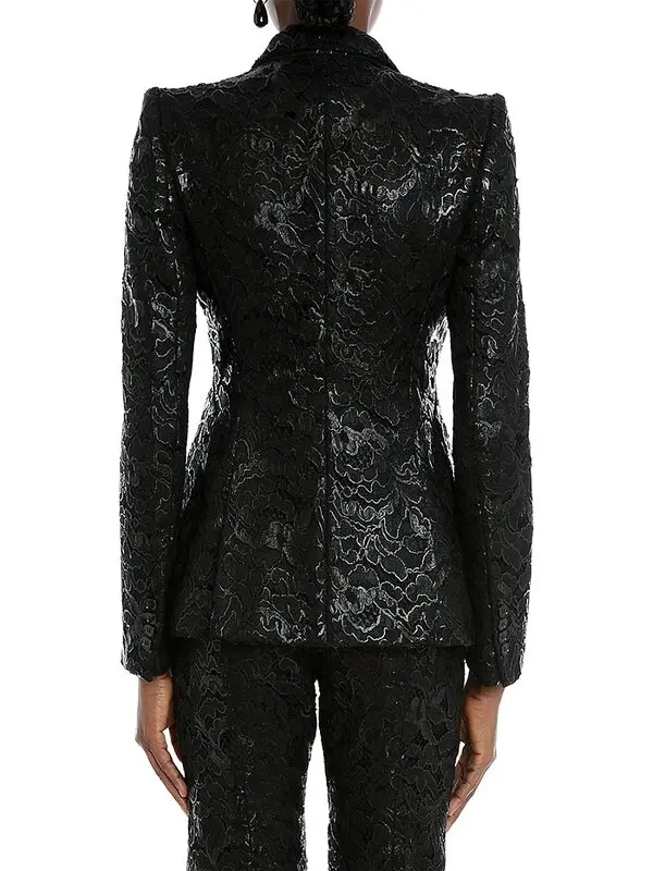 Alexander McQueen Floral Lace Jacket