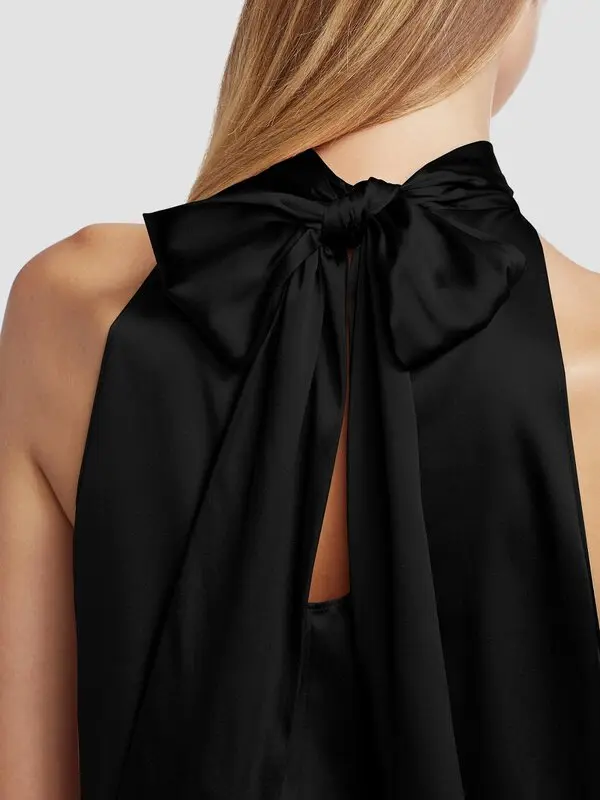 Ramy Brook Lori Silk Halter Top