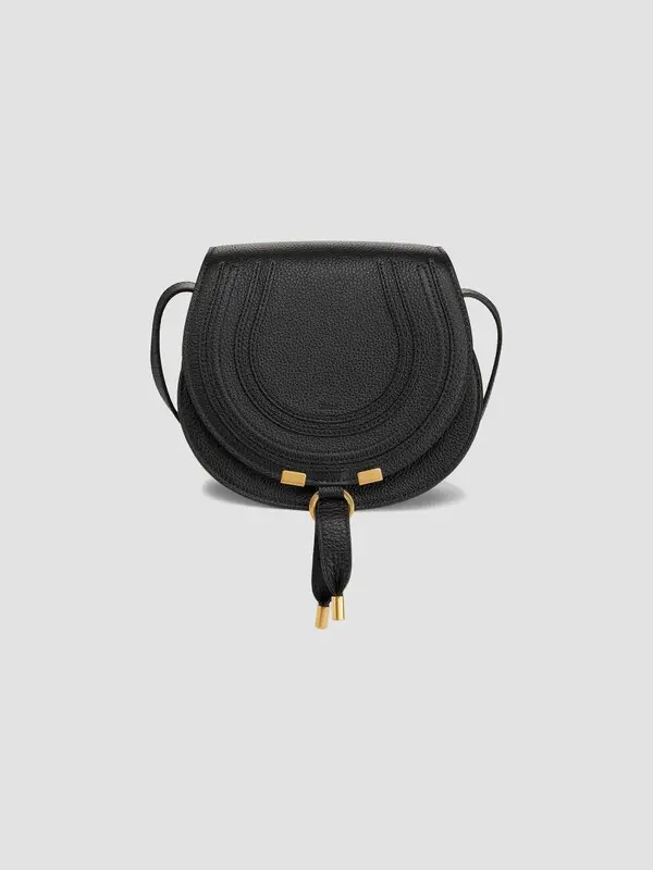 Chloé Marcie Saddle Bag - Black