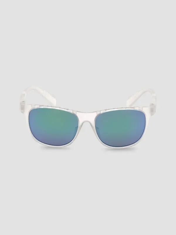 ADIDAS Y-3 55mm Square Injected Sunglasses - Crystalsmokemirror