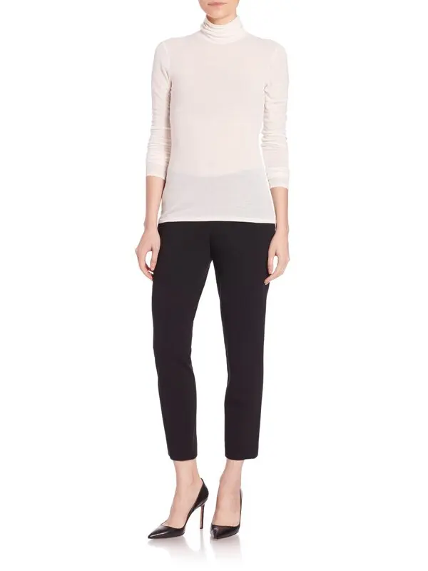 Theory Thaniel Twill Slim-fit Crop Pants