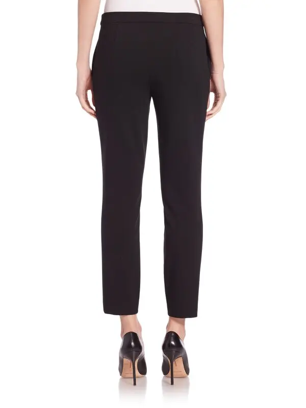 Theory Thaniel Twill Slim-fit Crop Pants