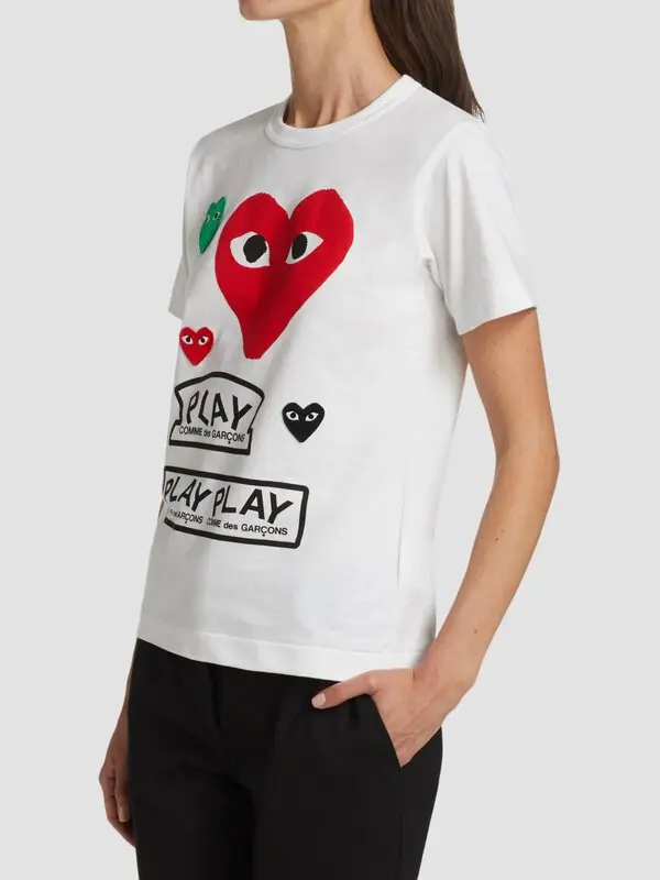 Play Comme Des Garcon Heart Play T-shirt