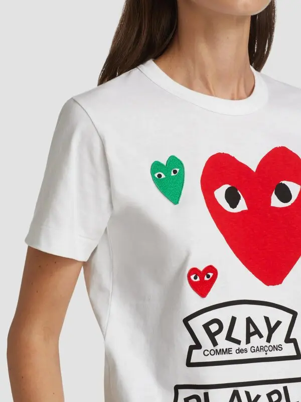 Play Comme Des Garcon Heart Play T-shirt