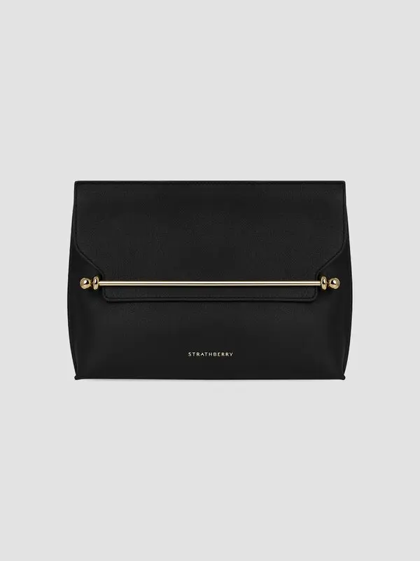 Strathberry Stylist Leather Crossbody Bag - Black