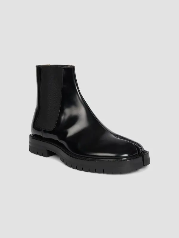 MAISON MARGIELA Tabi Leather Ankle Boots