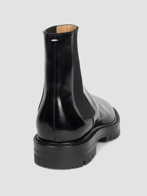 MAISON MARGIELA Tabi Leather Ankle Boots