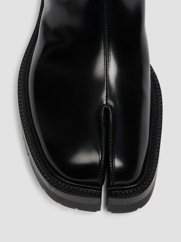 MAISON MARGIELA Tabi Leather Ankle Boots