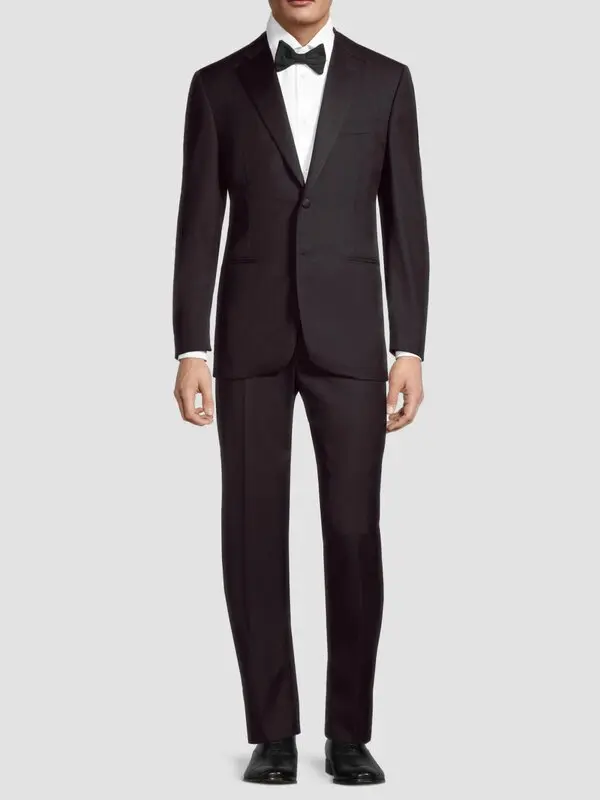 Canali Notch Lapel Tuxedo - Black