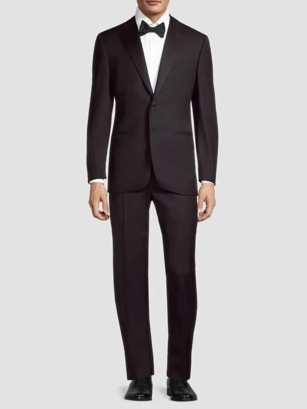 Canali Notch Lapel Tuxedo - Black