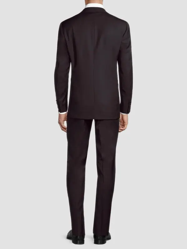 Canali Notch Lapel Tuxedo - Black