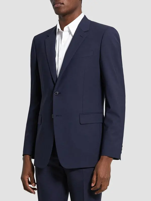 Theory Chambers Slim-fit Wool Sportcoat - Navy