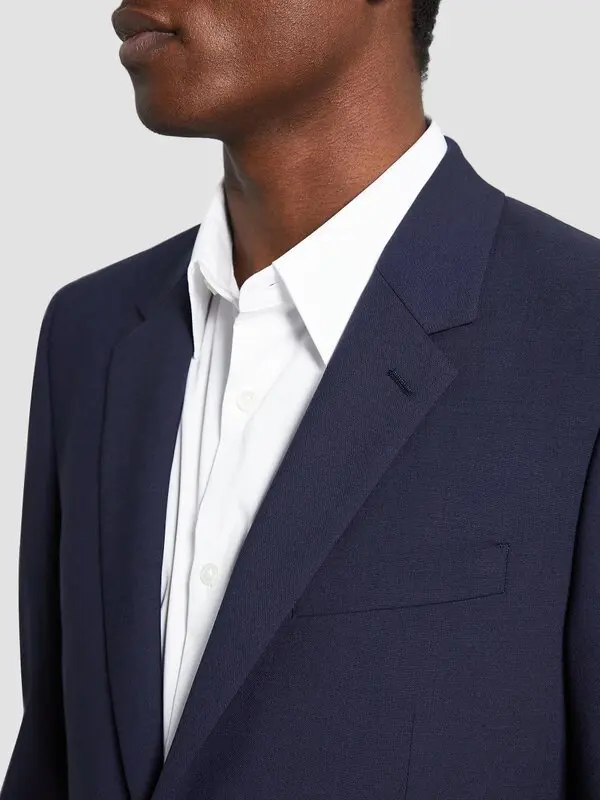 Theory Chambers Slim-fit Wool Sportcoat - Navy