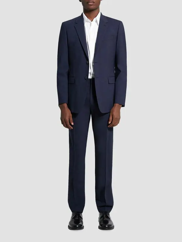 Theory Chambers Slim-fit Wool Sportcoat - Navy