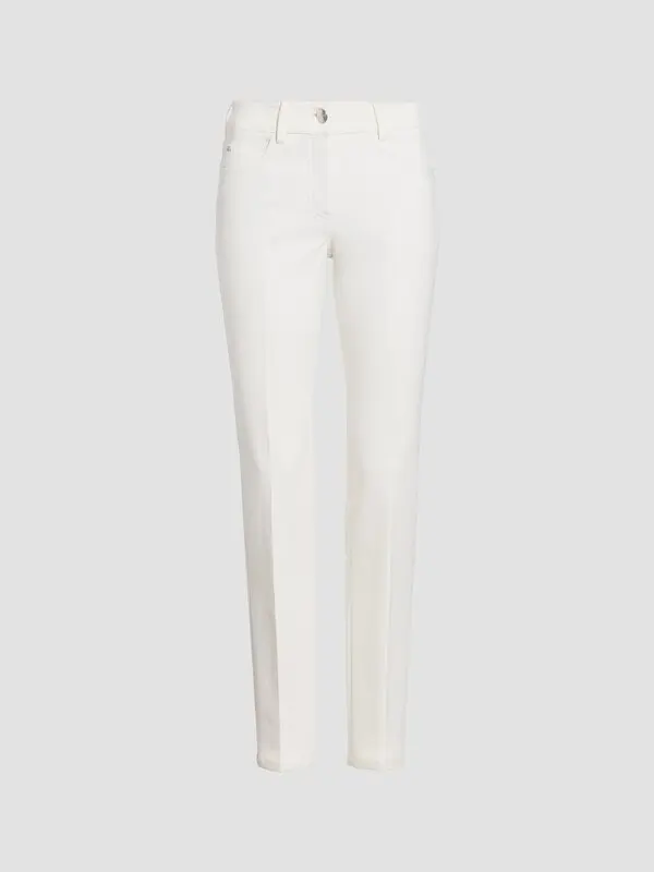 Akris Magda Slim Roll-hem Jeans
