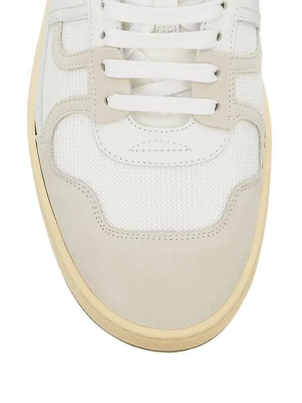 LANVIN Clay Low-top Tennis Sneakers - White