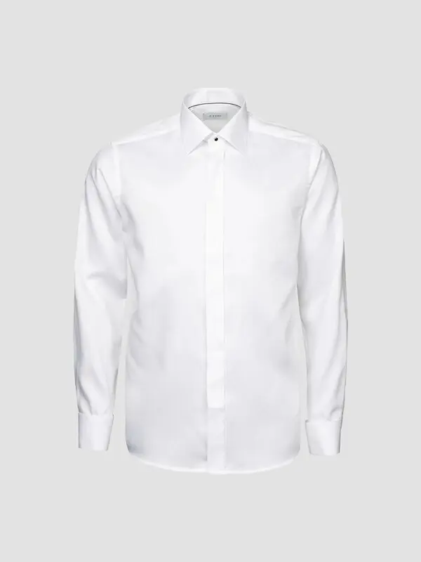 Eton Slim-fit Diamond Weave Formal Dress Shirt