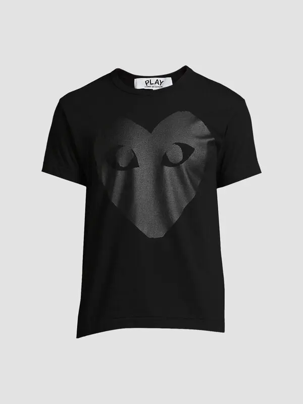 Play Comme Des Garcon Heart Cotton Tee