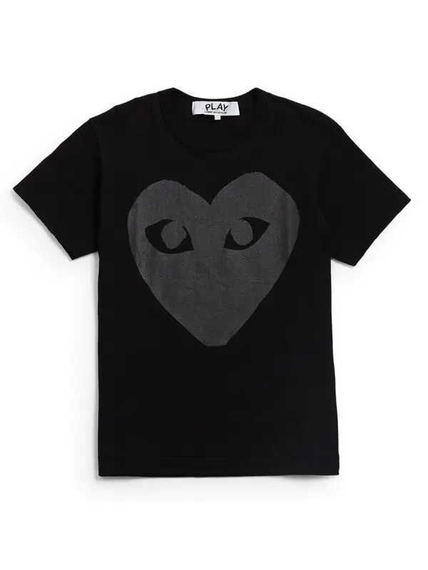 Play Comme Des Garcon Heart Cotton Tee