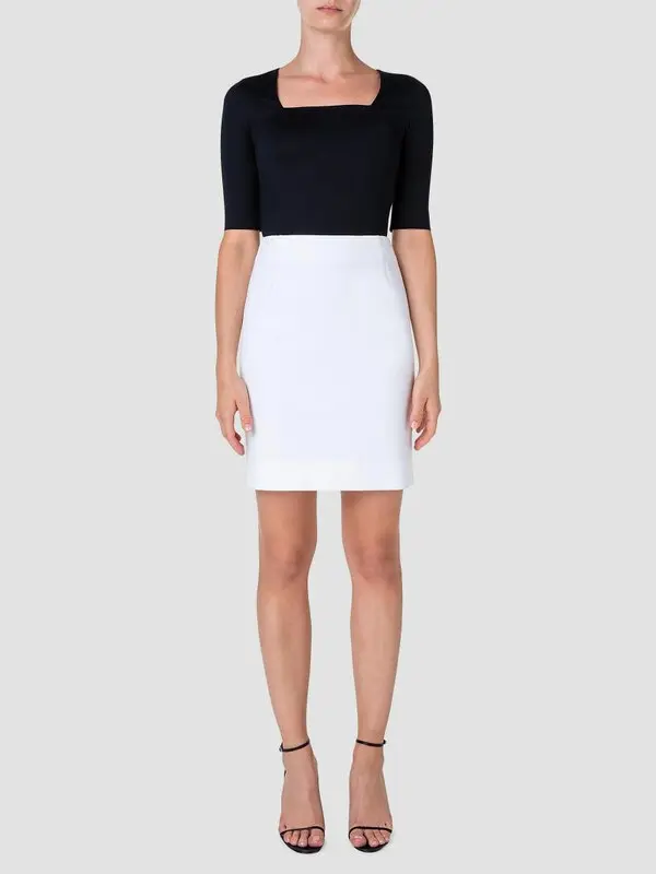 Akris Jersey Mini Skirt