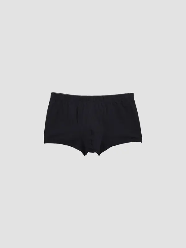Hanro Cotton Superior Boxer Briefs - Black