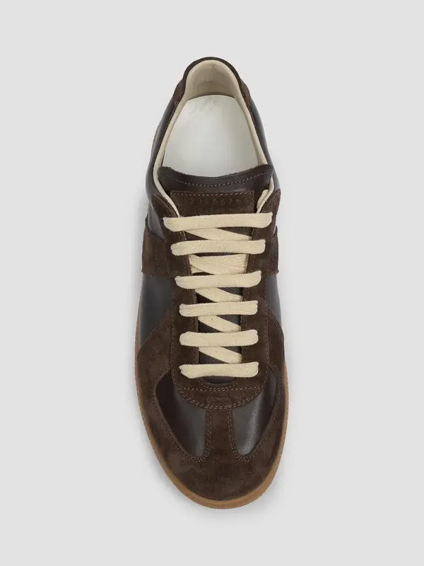 MAISON MARGIELA S Replica Low-top Sneakers - Dark Khaki
