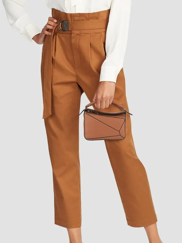 Loewe Puzzle Leather Bag - Tan