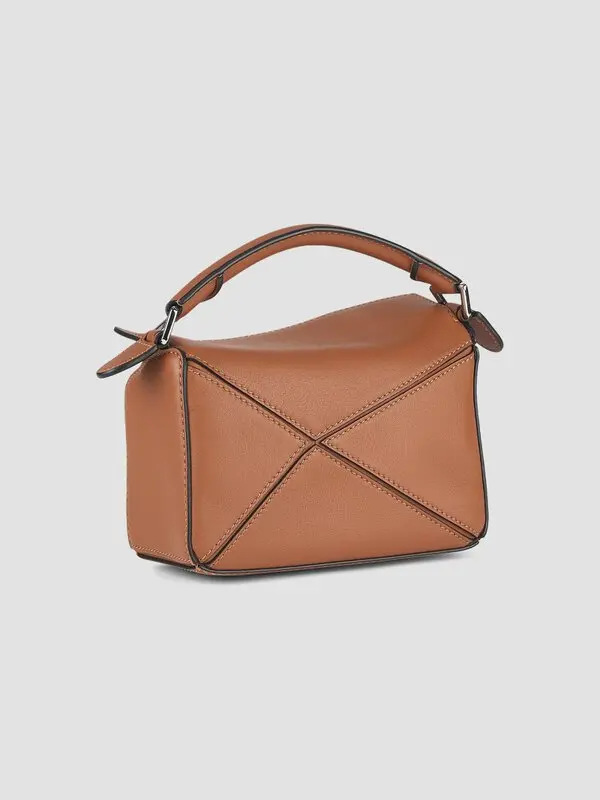 Loewe Puzzle Leather Bag - Tan