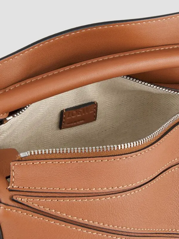 Loewe Puzzle Leather Bag - Tan